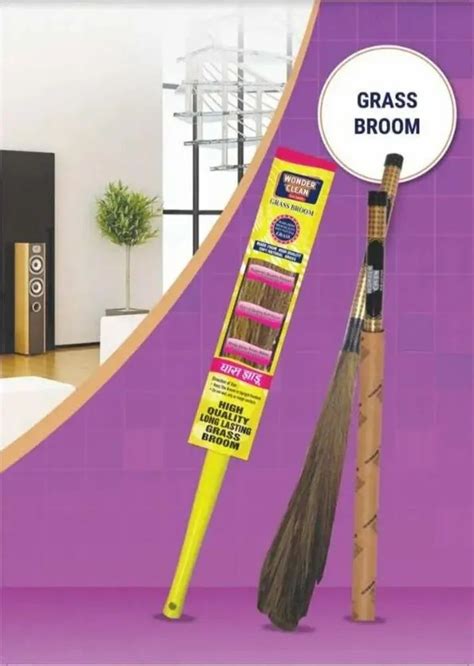 Wonder Clean Eco Series High Quality Grass Broom at ₹ 135/piece | Phool ...