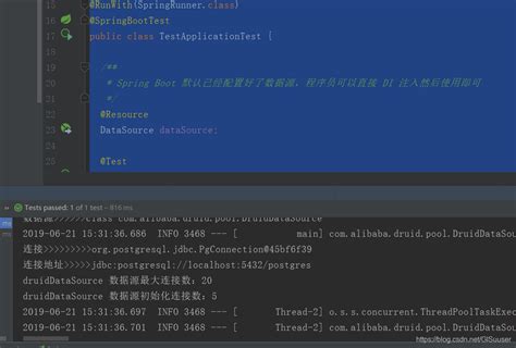 Spring Boot20更换druid连接池换druid的连接池在哪里换 Csdn博客