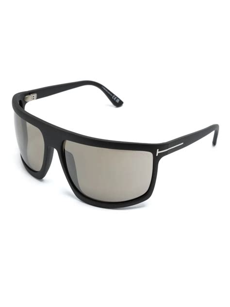 Tom Ford Eyewear Clint Pilot Frame Sunglasses Farfetch