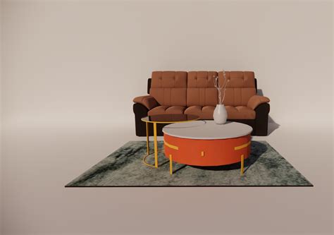 Center Table Cgtrader