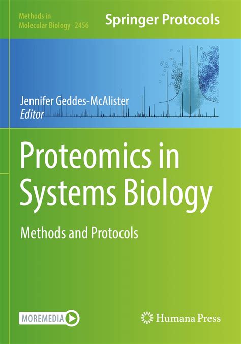 Proteomics In Systems Biology Methods And Protocols