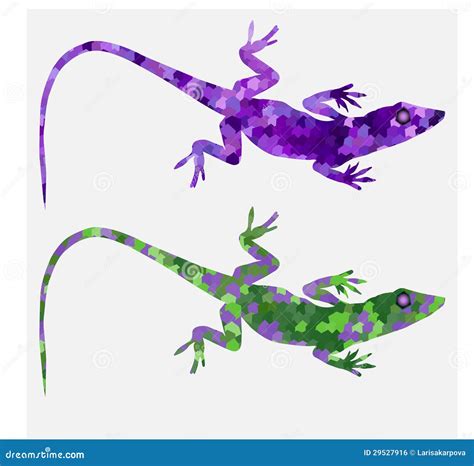 Salamanders Royalty Free Cartoon 30086018
