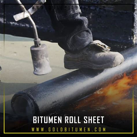 Bitumen Roll Sheet Gold Biumen