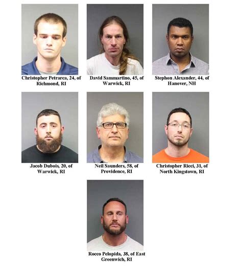 Two Warwick Men Arrested In Coventry West Greenwich Sex Solicitation