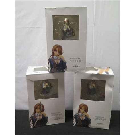 Qty 3 Naked Star Spider Girl Figures In Boxes