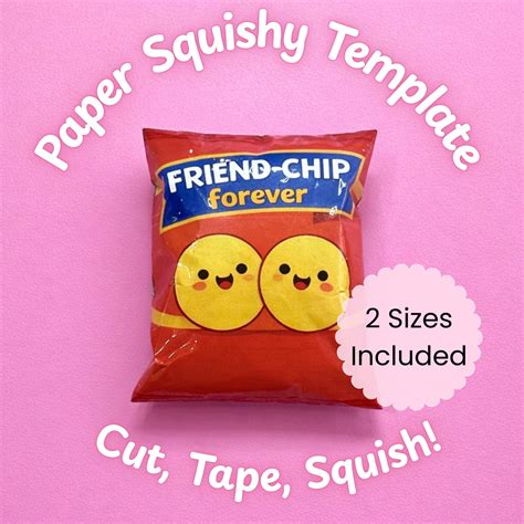 Molde De Squishy De Papel Diy Para Imprimir Em Pdf Faça Você Mesmo Seu