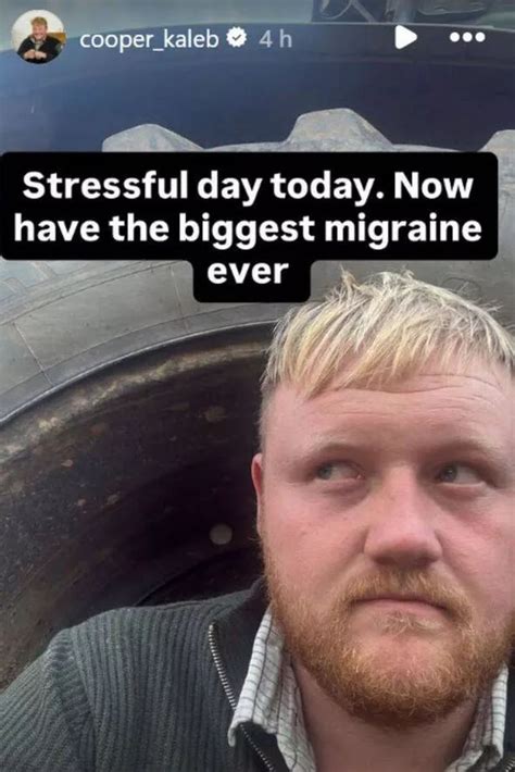 Clarksons Farm Star Kaleb Cooper Stressed As He Shares Update Gloucestershire Live