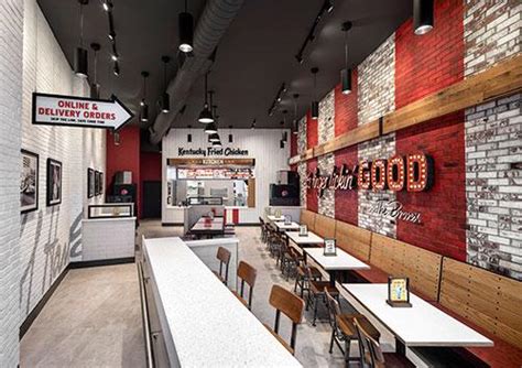 Kfc Unveils A New Restaurant Design In New York Gra