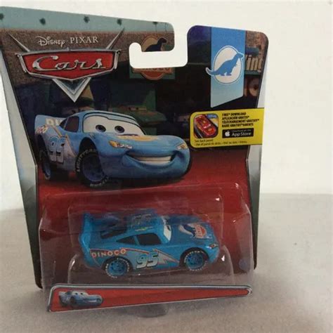 Disney Pixar Cars Lightning Rayo Mcqueen Dinoco Original Meses Sin