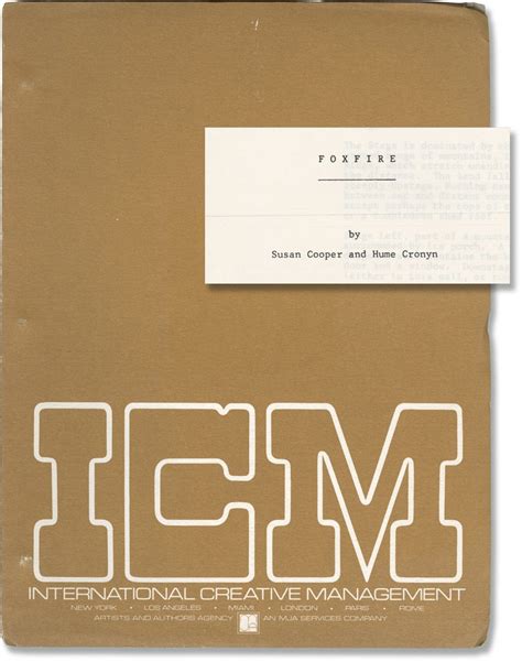 Foxfire Susan Cooper Hume Cronyn Jonathan Holtzman Jessica Tandy