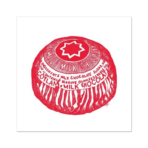 Tunnocks Tea Cake Officially Licensed Luxury Umbrella Colourful