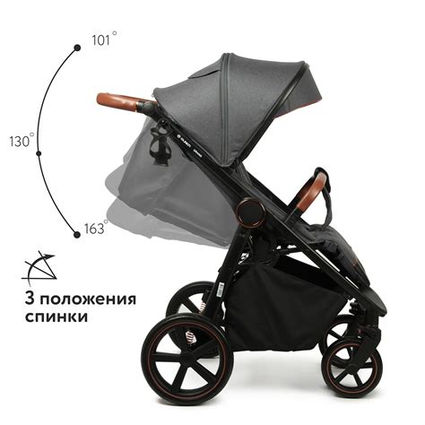 Коляска прогулочная Olsson Grand Dark Shadow купить по цене 16999 ₽ в ...