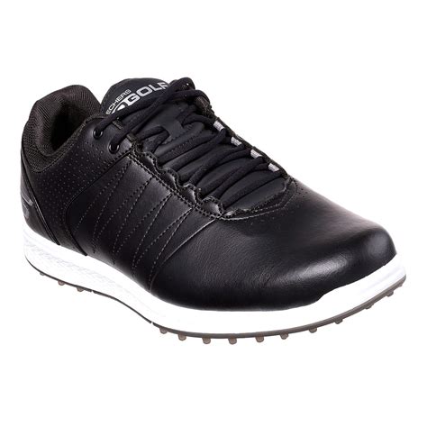 Skechers Mens Pivot Golf Shoe Black Discount Skechers Mens Golf