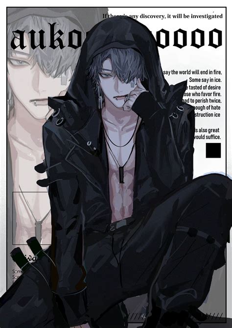 Pin By Bluebell On Villain Oc Cute Anime Guys Dark Anime Guys Anime