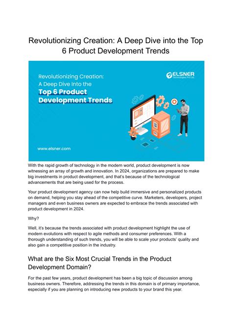 Ppt Revolutionizing Creation A Deep Dive Into The Top 6 Product