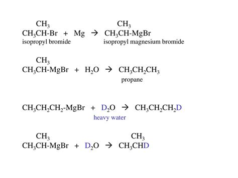 Isopropyl Magnesium Bromide With Water