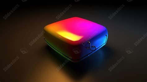 An Image Of A Colorful Computer Case Powerpoint Background For Free