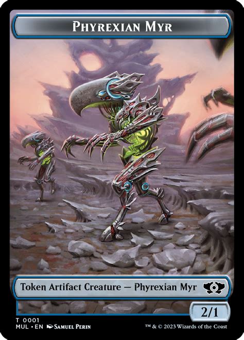 The Tokens Of March Of The Machine