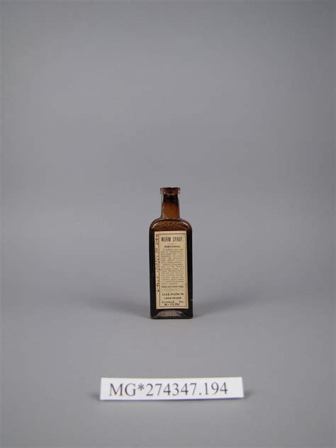 Worm Syrup Smithsonian Institution