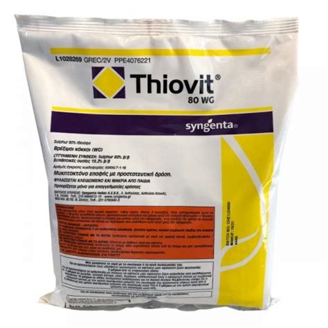 Thiovit 80wg 1kg Greenovation