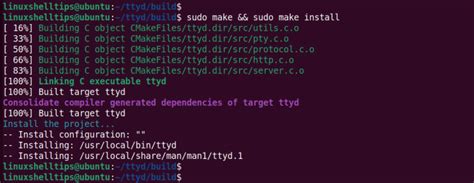 Ttyd Share Linux Terminal Over Web Browser