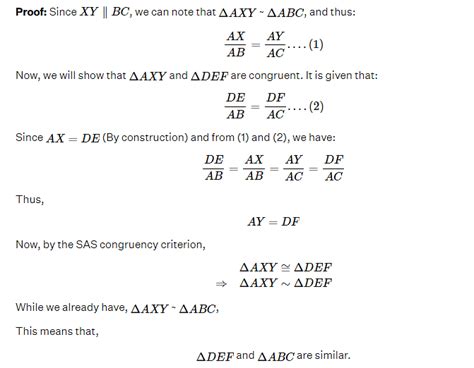 Triangles Class 10 Notes Maths Chapter 6 Free Pdf