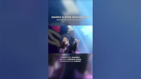 Nahida Is Done With Her Son Español Latino Genshinimpact Youtube