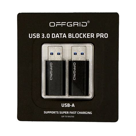 Usb Data Blocker Pro Supports Super Fast Charging Blocks All Data Walmart Com