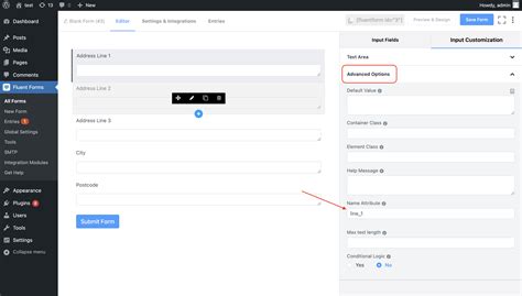 Fluent Forms Address Validation Documentation Ideal Postcodes