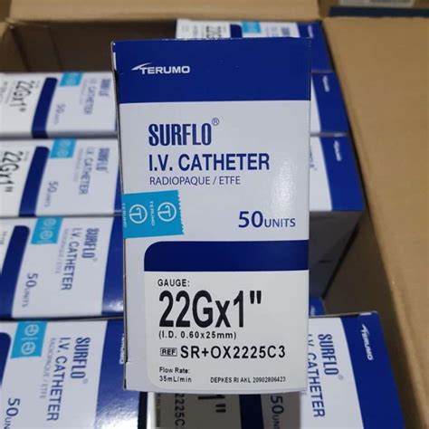 Promo Iv Catheter 22 Terumo Surflo 22 Terumo Surflo Iv Catheter Diskon 33 Di Seller Virgo
