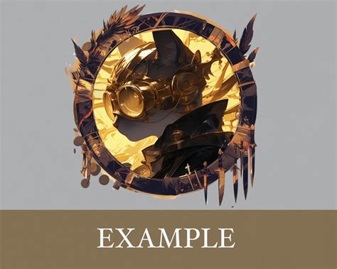 Rogue Outlaw Dandd Token Frame Digital Token For Tabletop Dungeons And