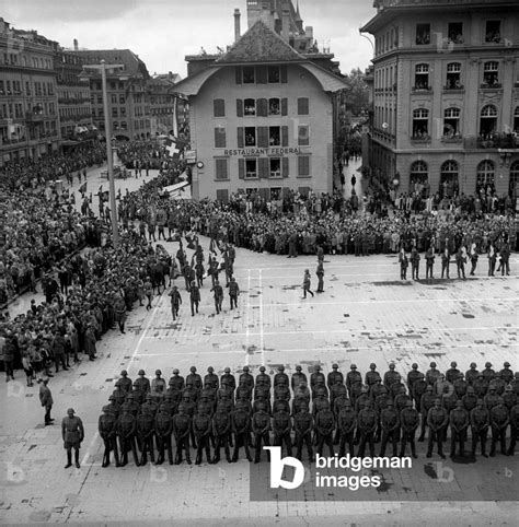 Image Of Switzerland World War Ii Active Duty 1945 Bw Photo