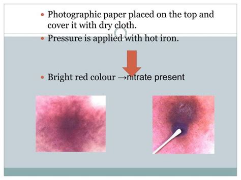 Chemical Tests For Gsr