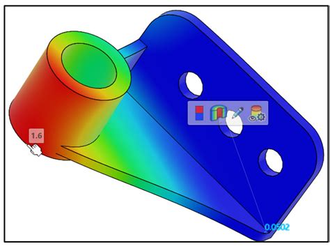Analysis Lesson 2 Solidworks And 3dexperience Simulation Linear