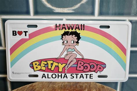 Yahooオークション 新品 ベティちゃん Betty Boop Hawaii Aloha Sta