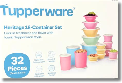 Tupperware Leftover Bowl Set Storage Food Containers 600ml