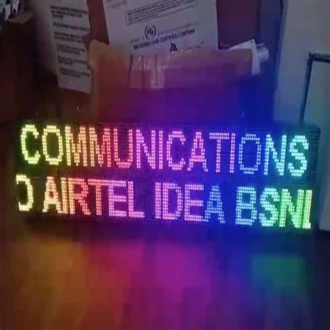 Led Display Board At ₹ 4000sq Ft Bengaluru Id 2854009017562