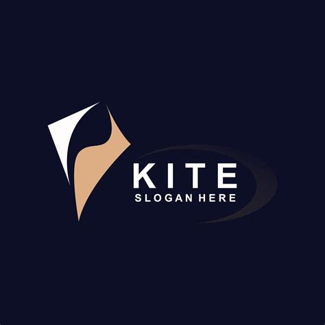 Kite Logo Design Paper Kite Handrawn Style And Creative Minimalist