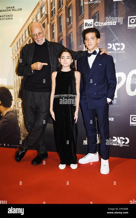 Milan The Photocall For The Premiere Of The Film Napoli New York At The Anteo Palazzo Del