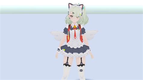 Artstation Vrm 3d Anime Model 2 Vtuber Vrchat Resources
