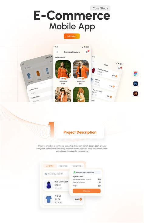 E Commerce Mobile App Design 2 Images Behance
