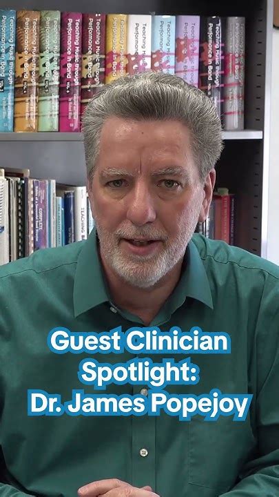Meet Dr James Popejoy Guest Clinicians For The 2025 Popplers New