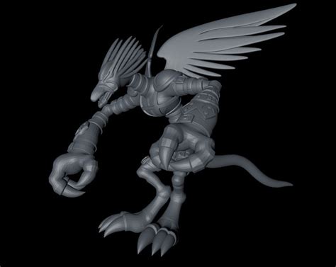 🐉 Digimon Gargoylemon・ Stl File For 3d Printing・cults