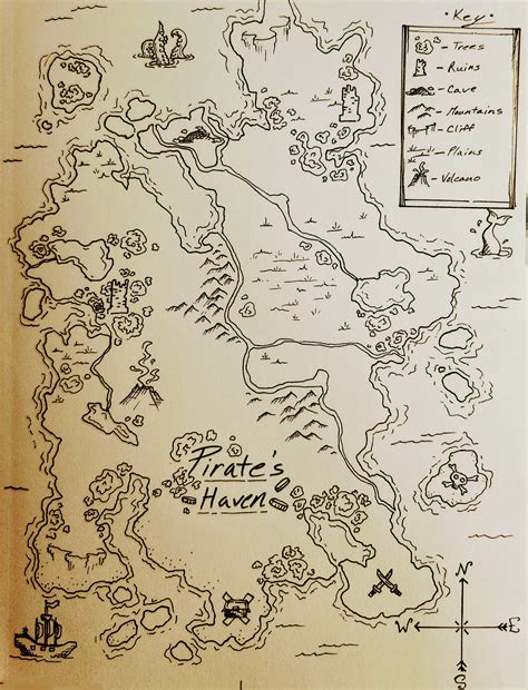 Pirate Haven Map