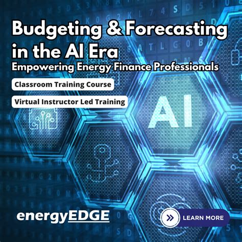 Budgeting And Forecasting In The Artificial Intelligence Era