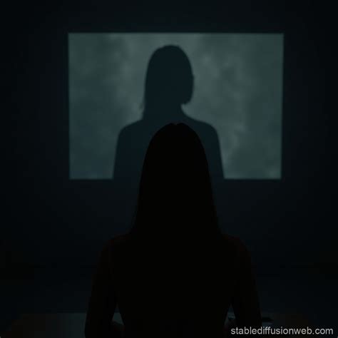Dark Classroom With Terrifying Shadow Stable Diffusion Online