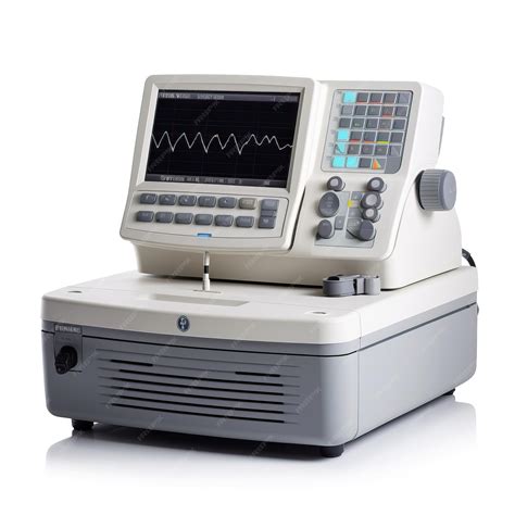 Premium Photo Electrocardiogram Ecg Or Ekg Machine Isolated On White Awar