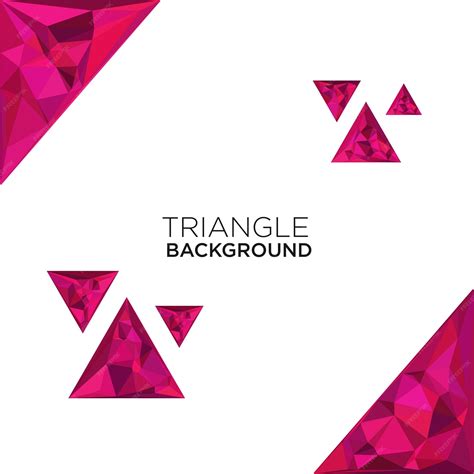 Premium Vector Abstract Triangle Geometric Pattern Banner Design