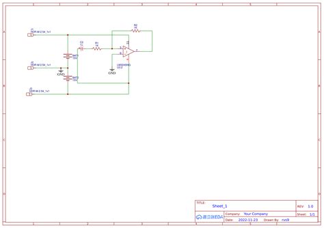 Filtro Passa Alto Easyeda Open Source Hardware Lab