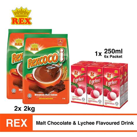 2pack Rexcoco 2kg 1pack Lychee Shopee Malaysia